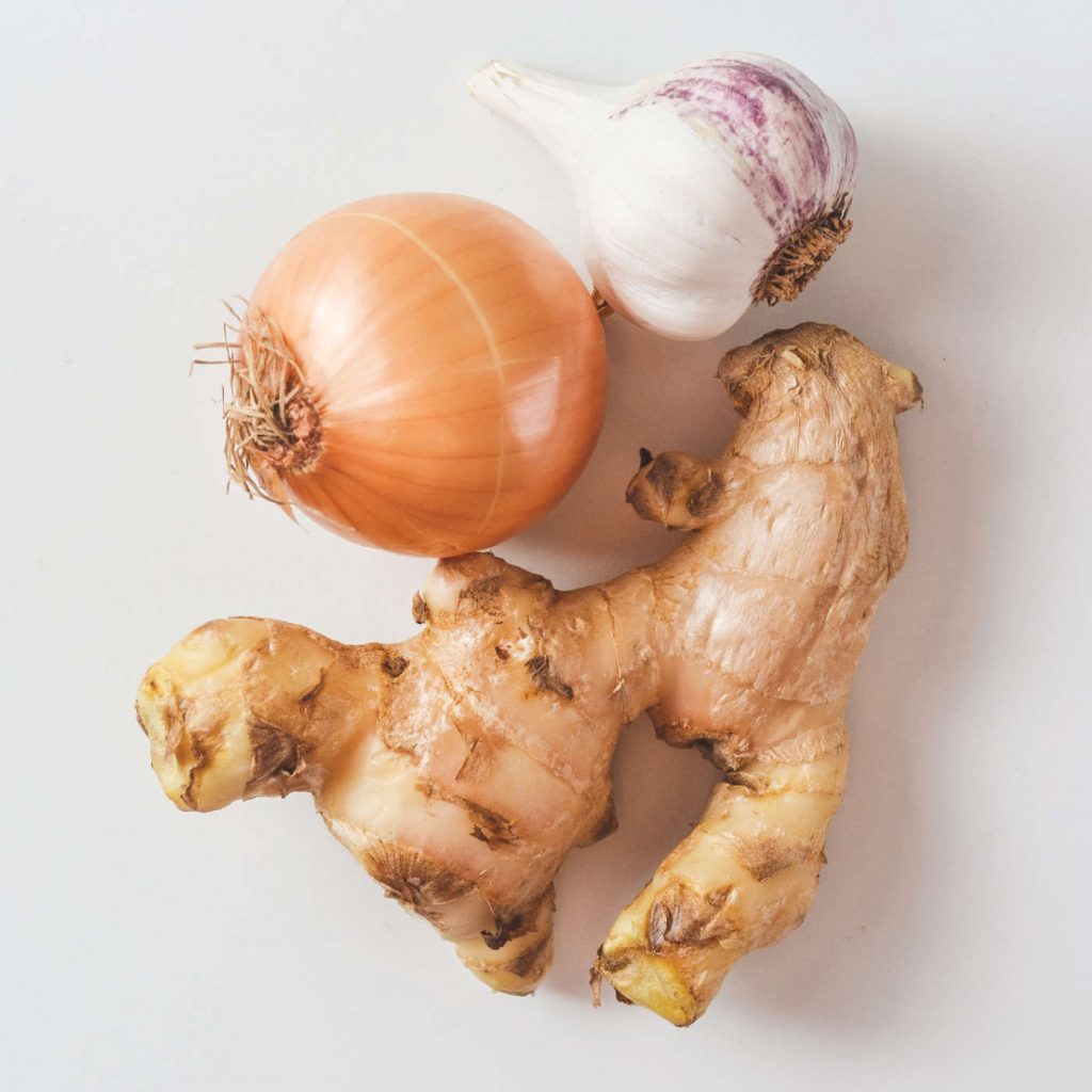Knoblauch Mit Ingwer