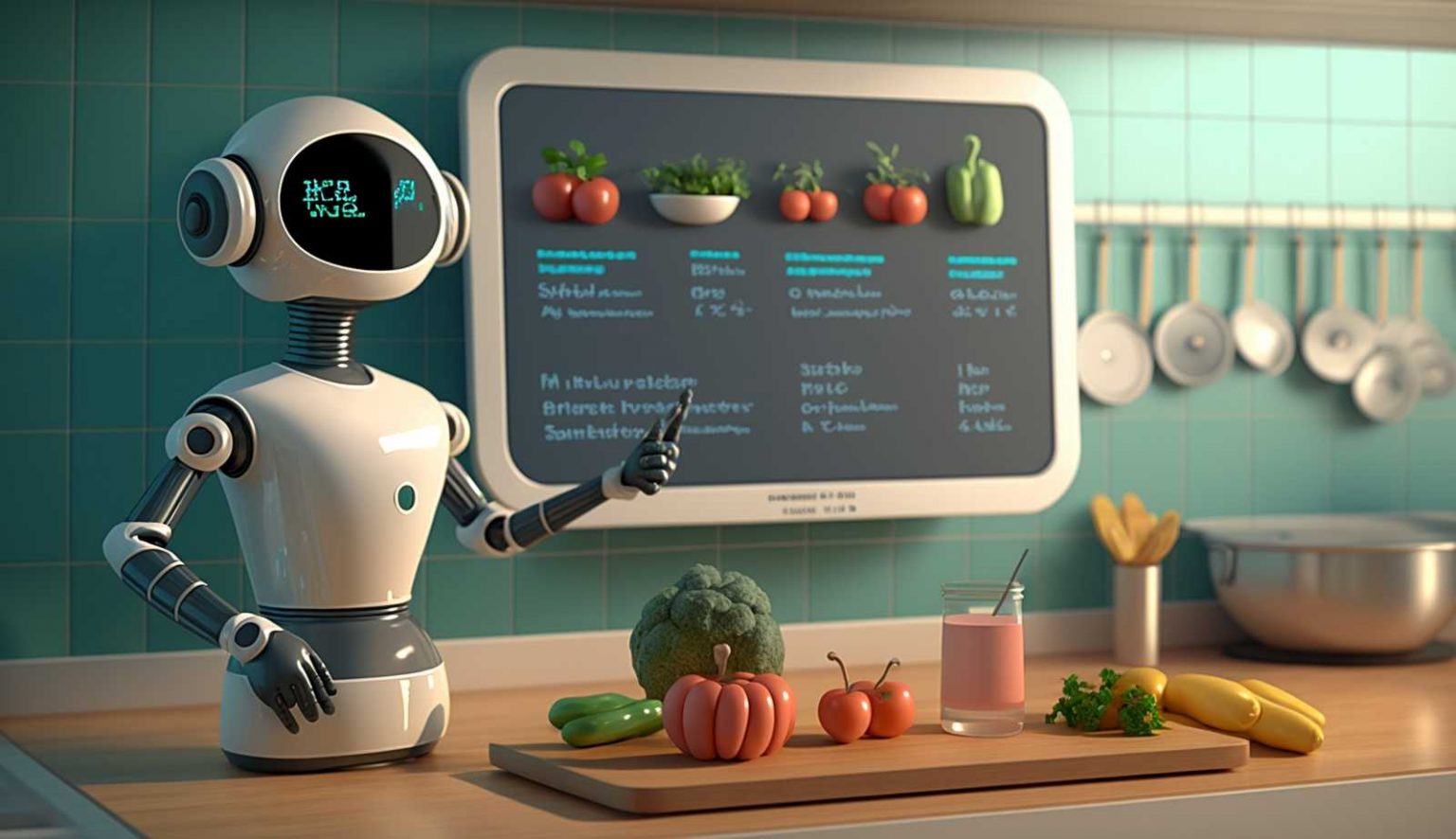 Ein hilfsbereiter Roboter in der Küche - mampfness